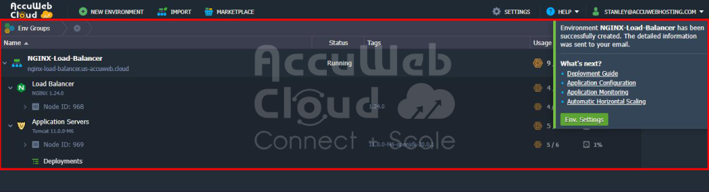 How to configure Nginx Load Balancer in 60 seconds? - AccuWeb Cloud