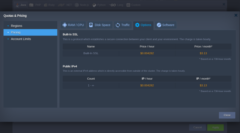 How Do I View Detailed Cloud Pricing? - AccuWeb Cloud