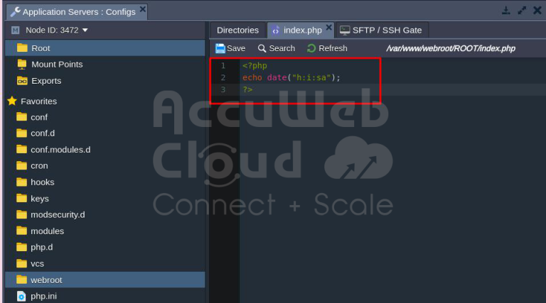 How to install and use the TimeZone Change add-on? - AccuWeb Cloud