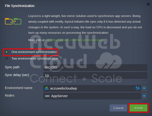 How to install and Use File Synchronization Add-on? - AccuWeb Cloud