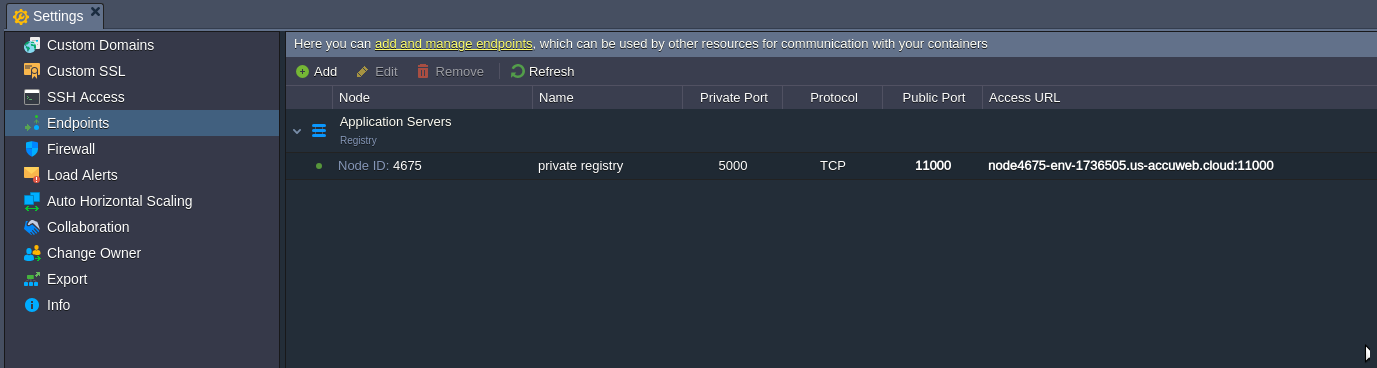 Private Registry Inside Accuwebcloud Paas Accuweb Cloud