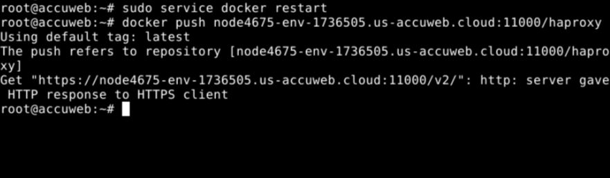 Private Registry Inside Accuwebcloud Paas Accuweb Cloud