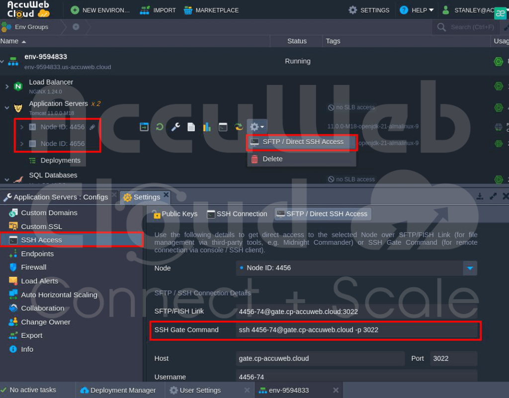 Multiple Node Operations Made Easy with Web SSH