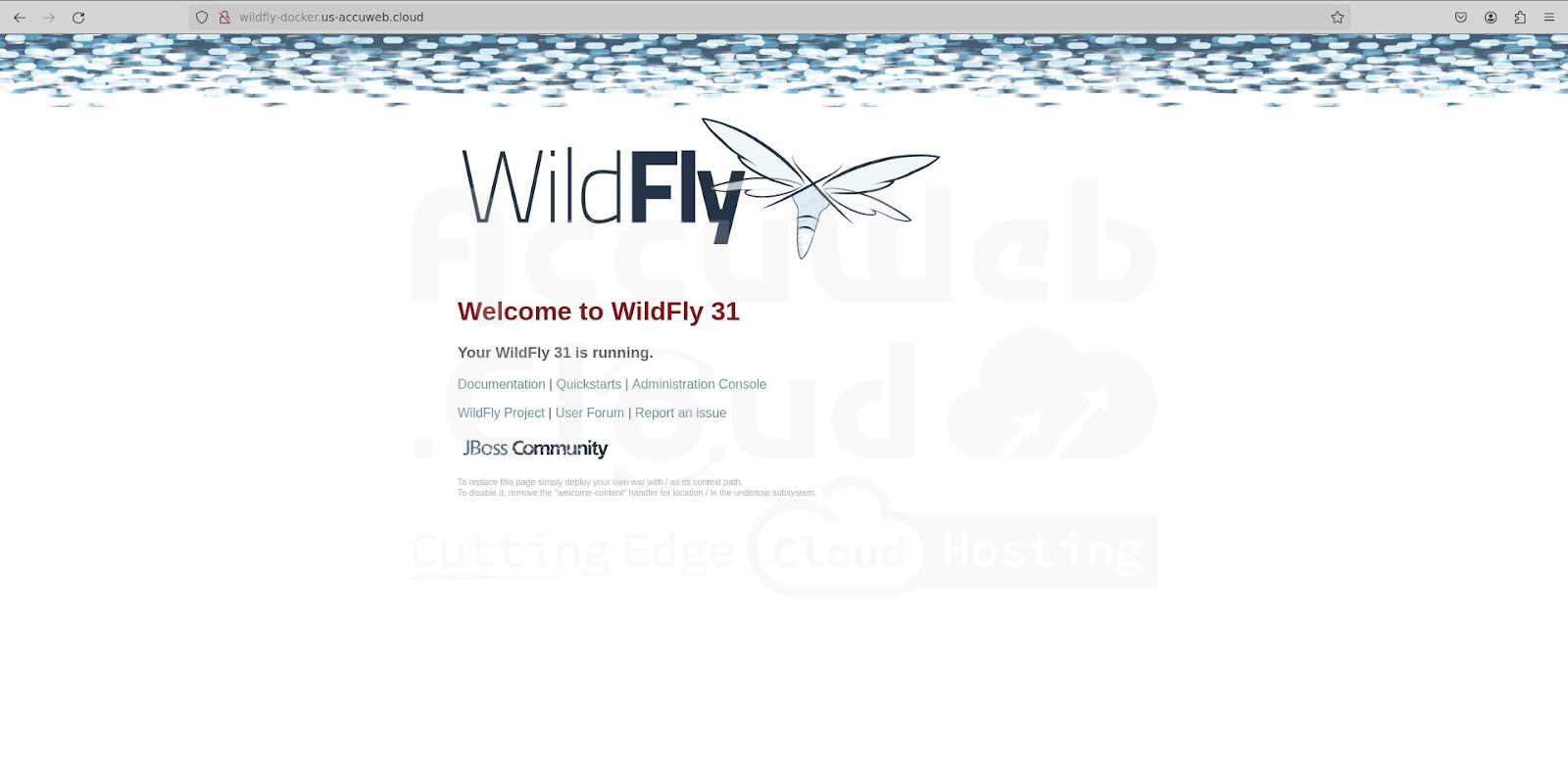 Build a custom container using dockerfile | AccuWeb.Cloud