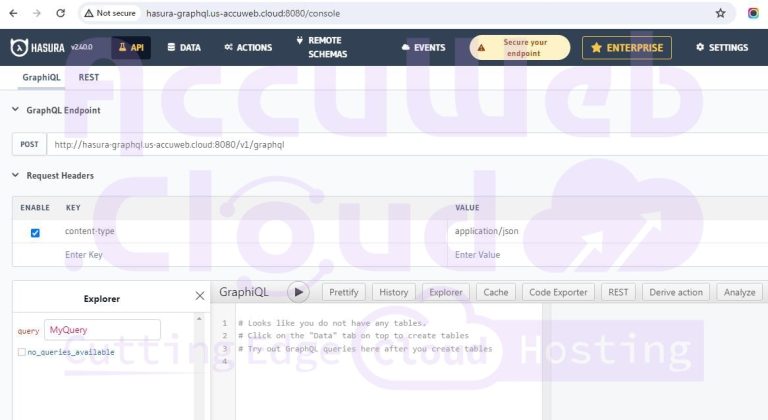 Configure Hasura GraphQL Engine with Different Methods