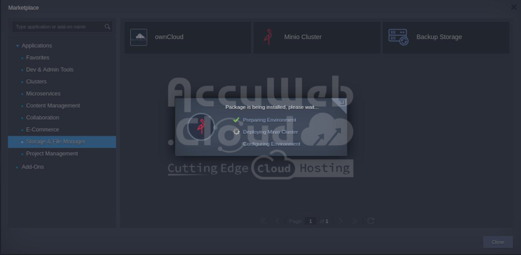 How to Install and Use Object Storage With AccuWeb.Cloud