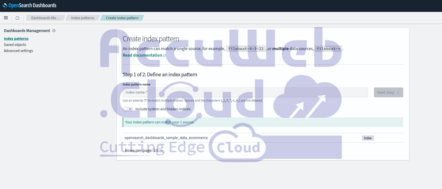 Opensearch Cluster Installation And Components With Accuwebcloud