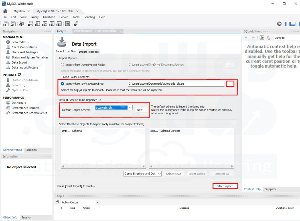 Import And Export Dump Files to MySQL/MariaDB/Percona Databases