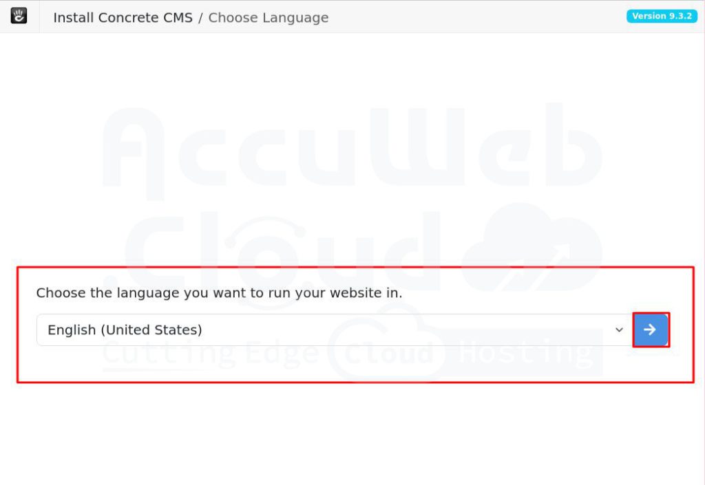 Concrete CMS Cluster setup within AccuWeb.Cloud Dashboard