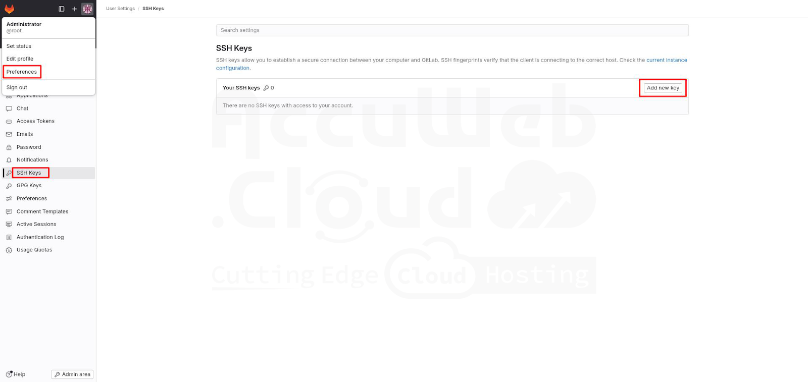 SSH Access to Git Repository