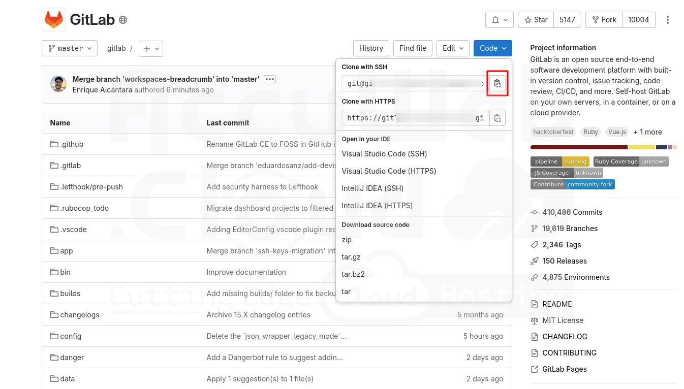 Ssh Access To Git Repository