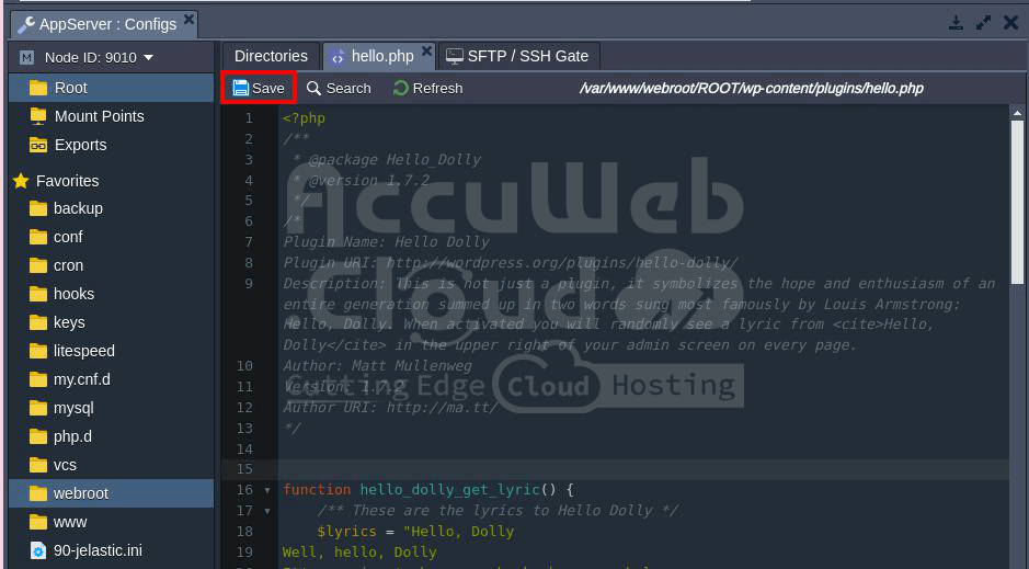 Manage Files Without Control Panel